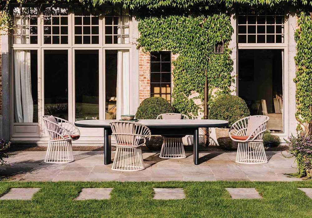 Fauteuil repas Cala aluminium | Meubles & déco | Good Design Store